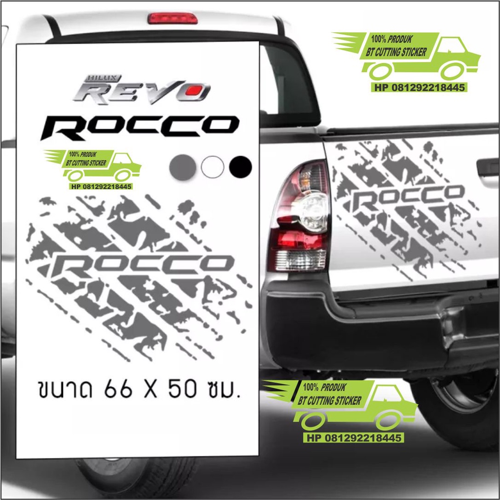 Jual BT Stiker di samping mobil, samping mobil, Toyota Rocco, aksesoris ...