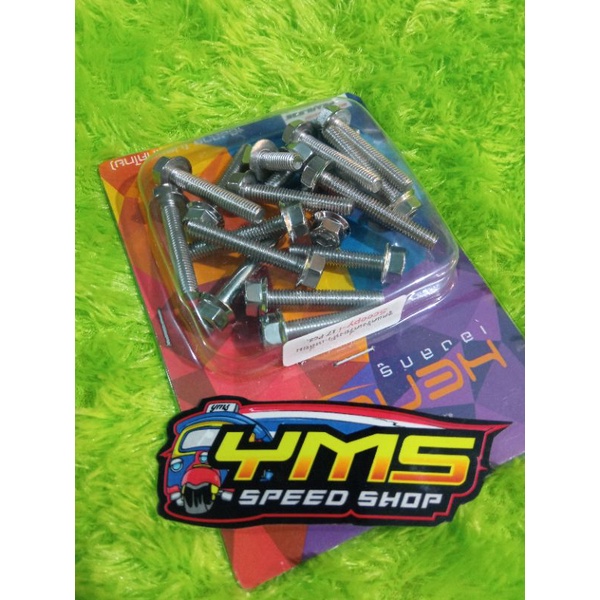 Jual Baut probolt CVT Scoopy Beat Vario110 Deluxe Genio Stainless model 2kunci original heng ...