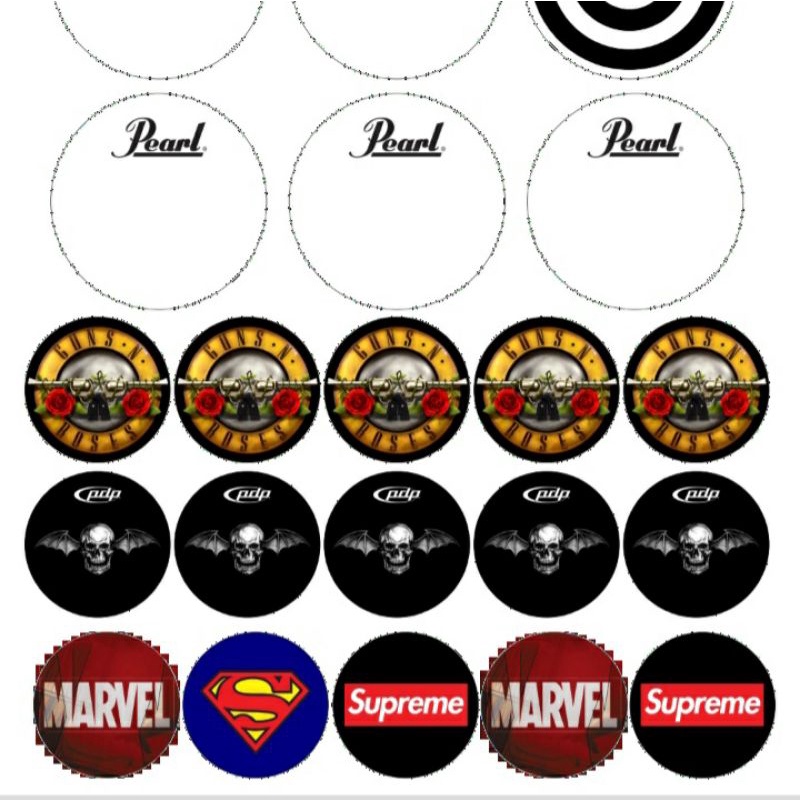 Jual logo custom miniatur drum | Shopee Indonesia