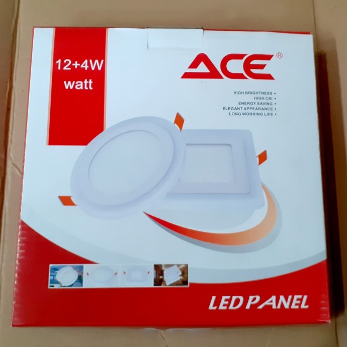 Jual LAMPU LED ACE DOWNLIGHT 2 WARNA 12 WATT | Shopee Indonesia