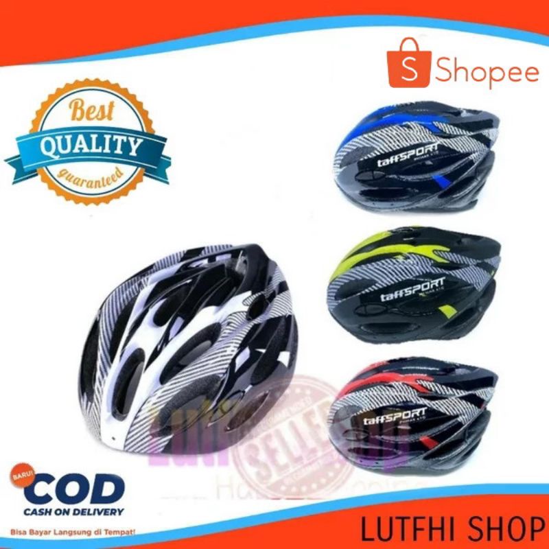 Jual [ORIGINAL] Helm Sepeda Gowes Bersepeda Pria Wanita Remaja Helem ...