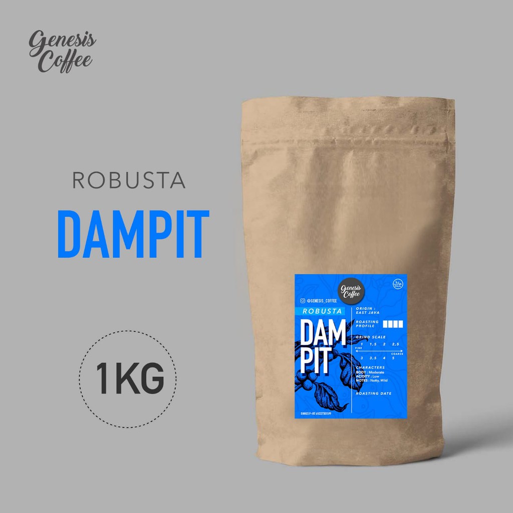 Jual ROBUSTA // DAMPIT KEMASAN 1KG | Shopee Indonesia