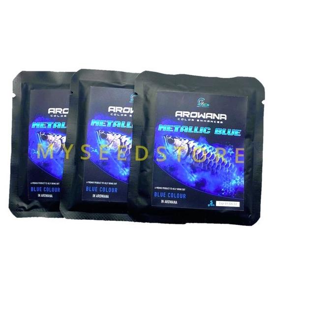 Jual Mettalic Blue Original Pigmen Pewarna Biru Carophyll Blue ...