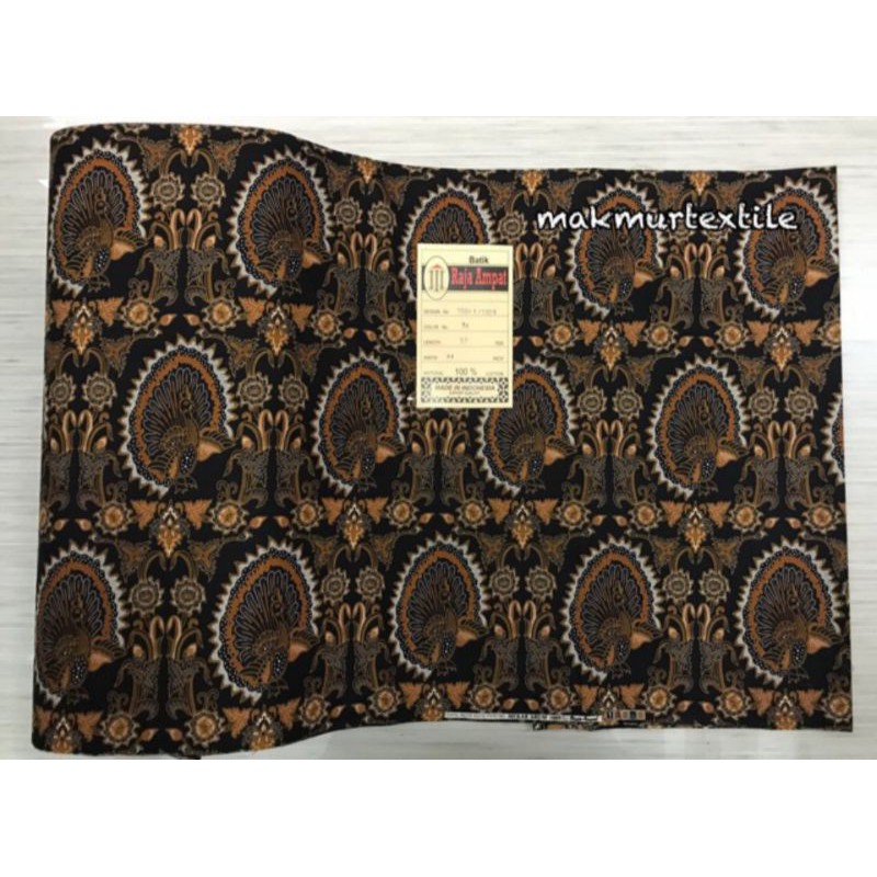 Jual Kain batik katun Raja Ampat Mekar Arum 1009 / batik Raja Ampat ...