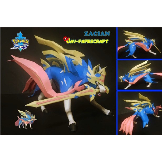Jual Pokemon zacian Papercraft | Shopee Indonesia