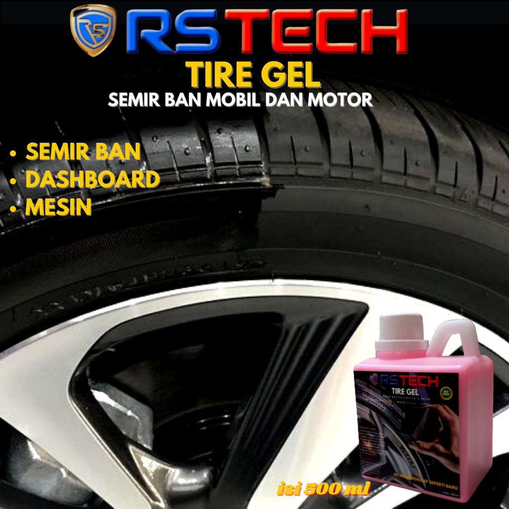 Jual Semir Ban Premium Mobil / Motor / Dasbor / Mesin Tire Polish Tire ...