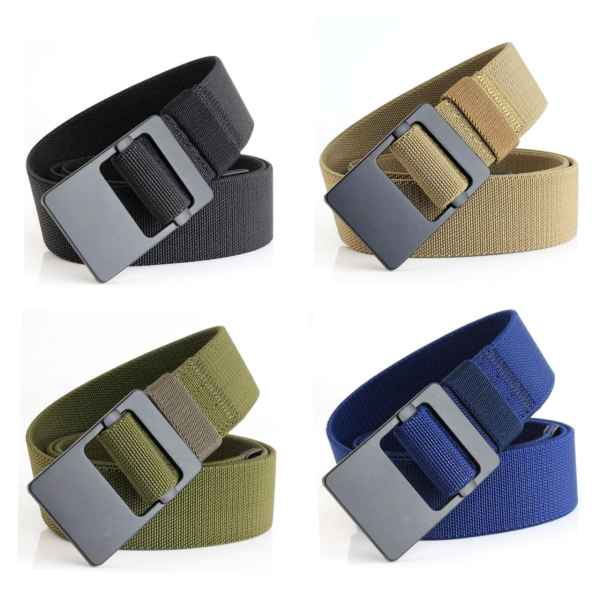 Jual Buckle Style - sabuk kain mode kepala geser Polos | Shopee Indonesia