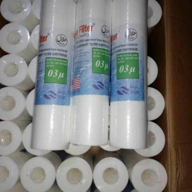 Jual Isi Filter RO 10" 0,3Mikron/Sediment Nano Filter 10" 0,3Mikron ...