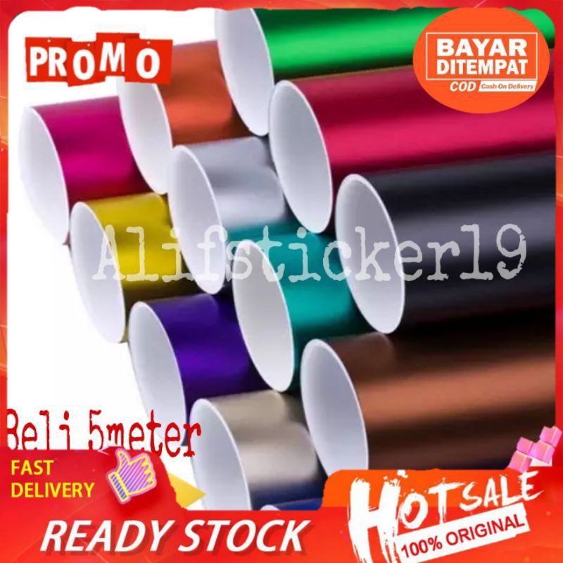 Jual Stiker Skotlet Metalik Doff Chrome Skotlet Infinity Stiker Metalik ...