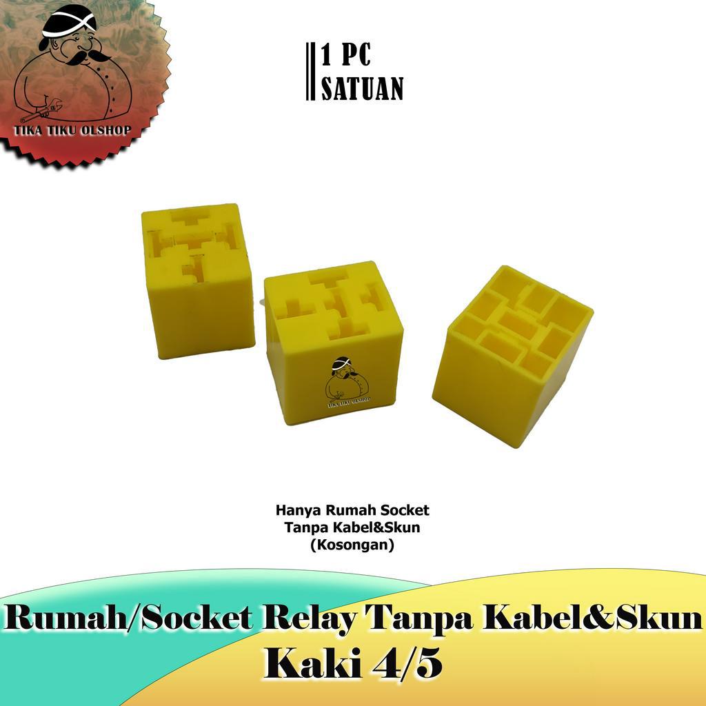 Jual Rumah Box Soket Socket Relay Kaki 5 Kaki 4 Kosongan [Satuan ...