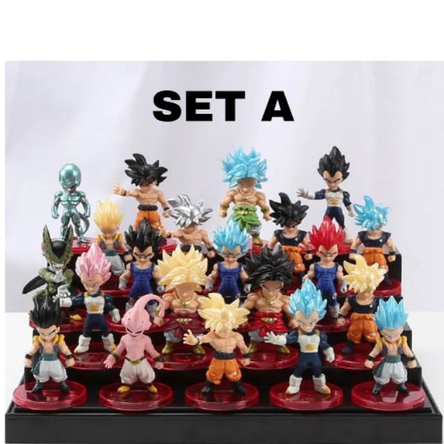 Jual DRAGON BALL SUPER WCF SON GOKU FRIEZA GOHAN SET 21 FIGURE | Shopee ...
