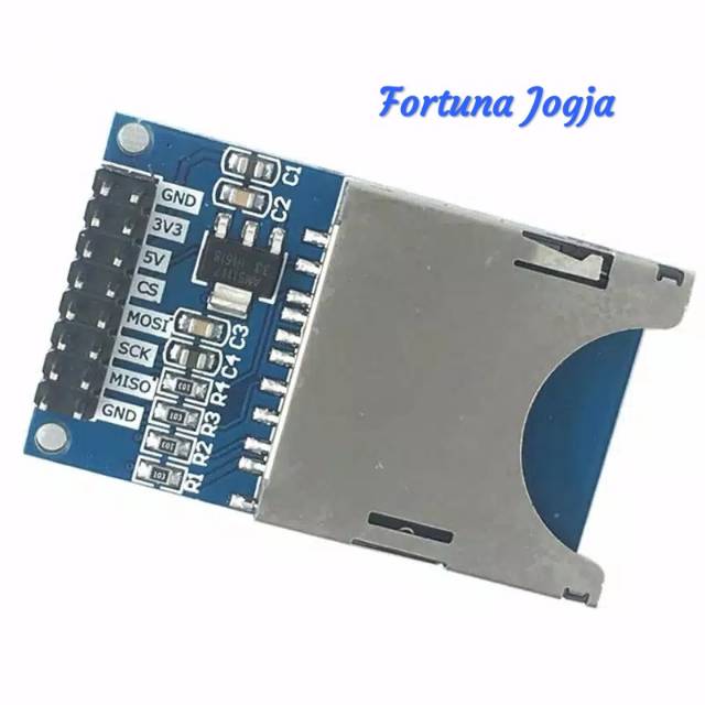 Jual Modul SD Card Reader Writer Arduino Module Read Write Slot Module ...