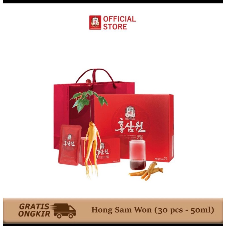 Jual CheongKwanJang Korean Red Ginseng Hong Sam Wong | Shopee Indonesia