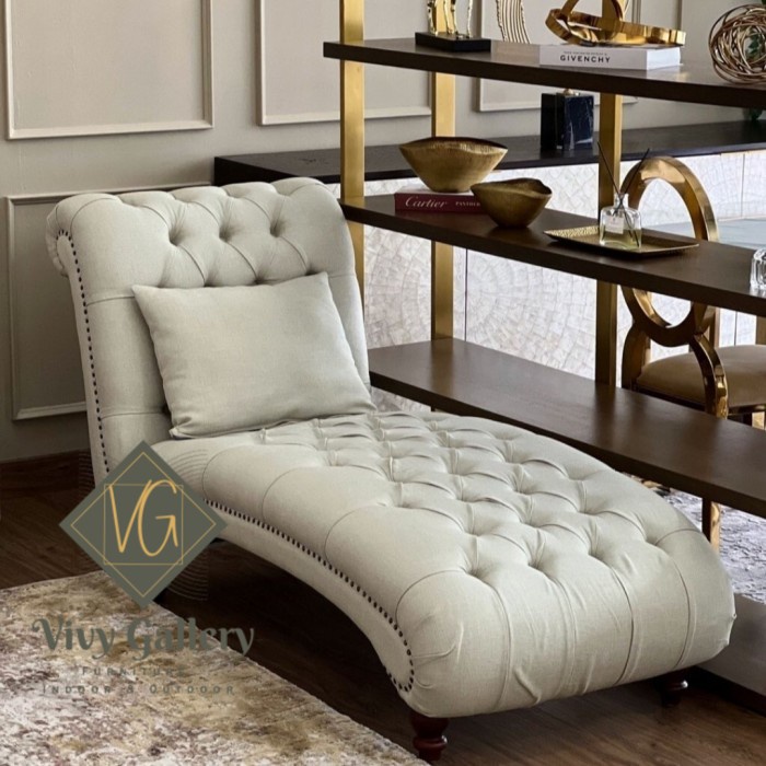 Jual Sofa Santai Minimalis - Sofa Kaki Selonjoran | Shopee Indonesia