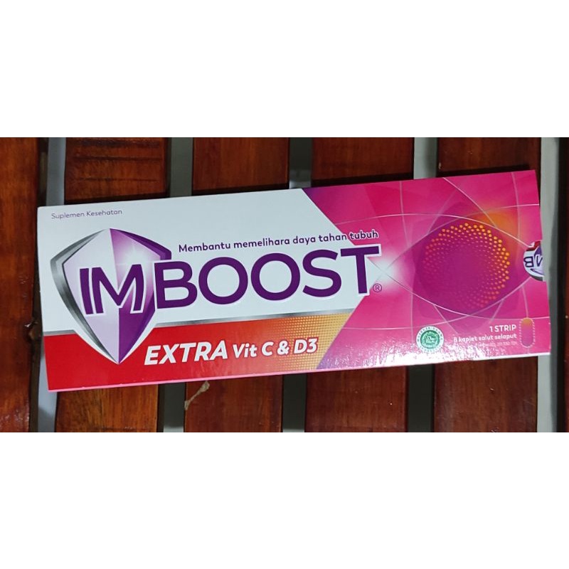 Jual Imboost Extra Isi 8 Tablet / Vitamin C & D3 / Daya Tahan Tubuh ...