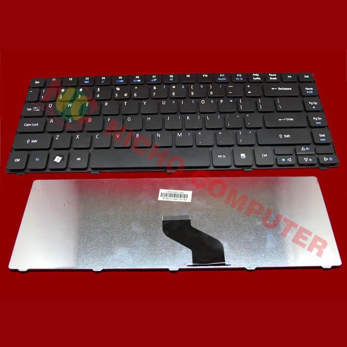 Jual KEYBOARD ACER ASPIPRE 4736 4738 4739 4741 BLACK | Shopee Indonesia