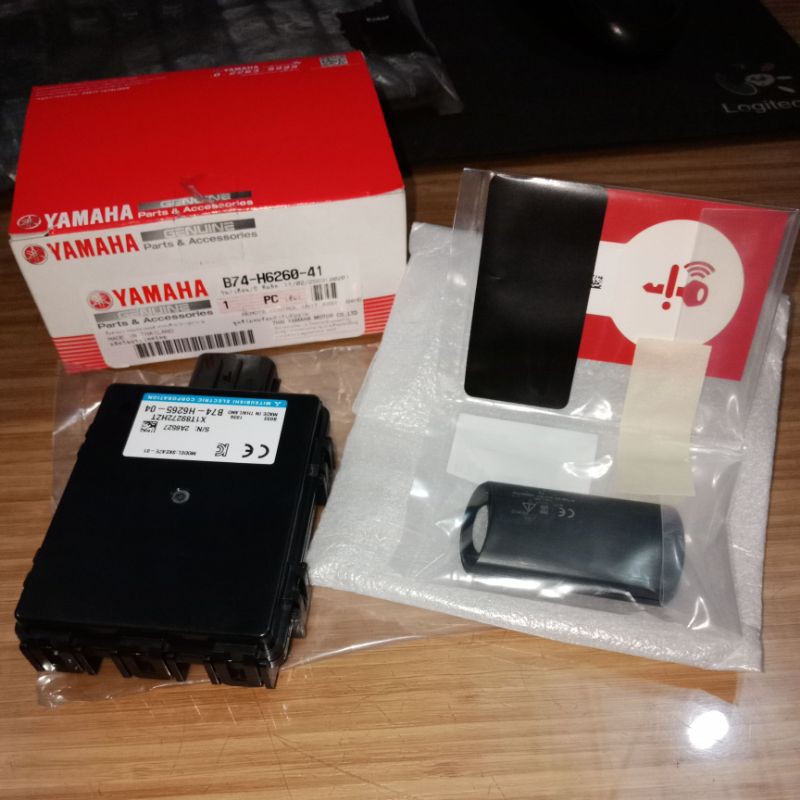 Jual REMOTE CONTROL ASSY RCU XMAX AEROX 155 FREEGO LEXI KEYLESS SET X ...