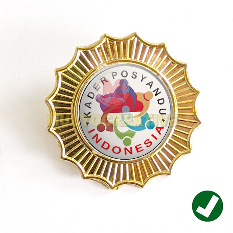 Jual Pin Kader Posyandu Indonesia Bros dan Wing | Shopee Indonesia