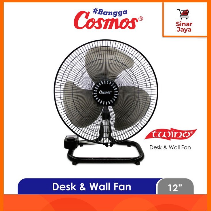 Jual COSMOS 12-PDB Kipas Angin Besi 2in1 Twino 12 Inci | Shopee Indonesia