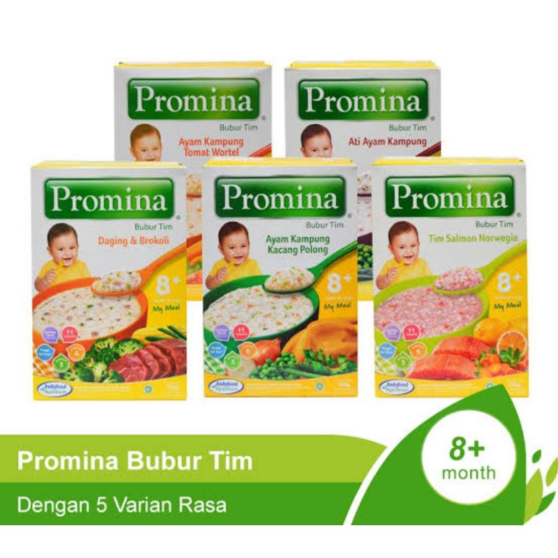 Jual PROMINA BUBUR TIM 8+ BULAN 100GR | Shopee Indonesia