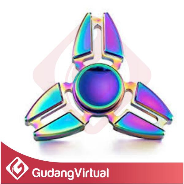 Jual Fidget Spinner Rainbow Metalic HandSpinner Fidget Toys | Shopee ...