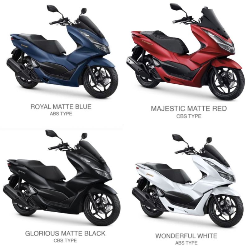 Jual 64502/64501 K1Z J10 Sayap PCX 160 K1Z, merah dop, hitam dop, biru ...