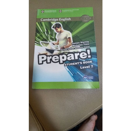 Jual PAKET BAHASA INGGRIS CAMBRIDGE ENGLISH PREPARE Level 7 (Student's ...