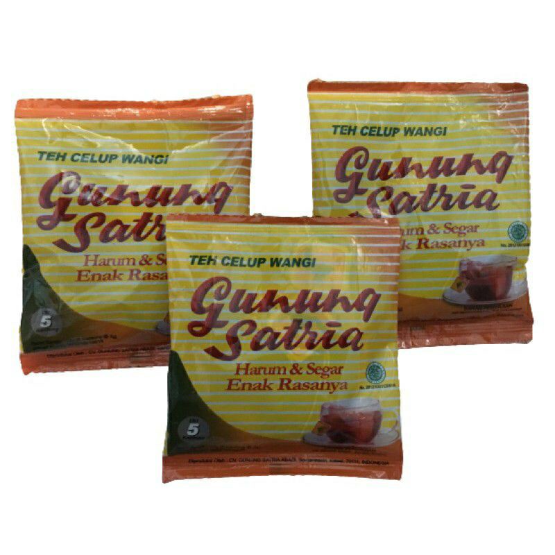 Jual teh gunung satria sachet (isi 6pcs) | Shopee Indonesia