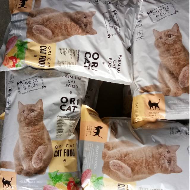 Jual Ori cat premium cat food makanan kucing halal | Shopee Indonesia