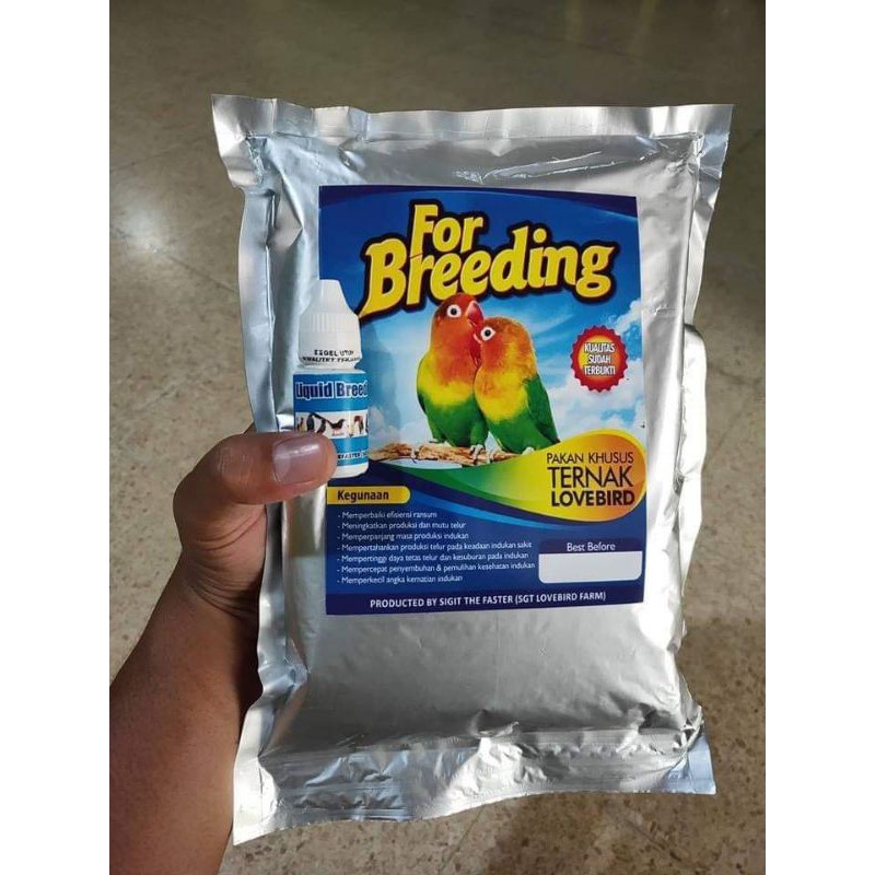 Jual Paket For Breeding & Vit Liquid Breeding 400gr (Pakan Ternak ...