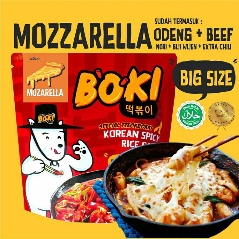 Jual BOKI - Tteokbokki/Teokpoki/Toppoki/Tokpoki Korea Instan ...