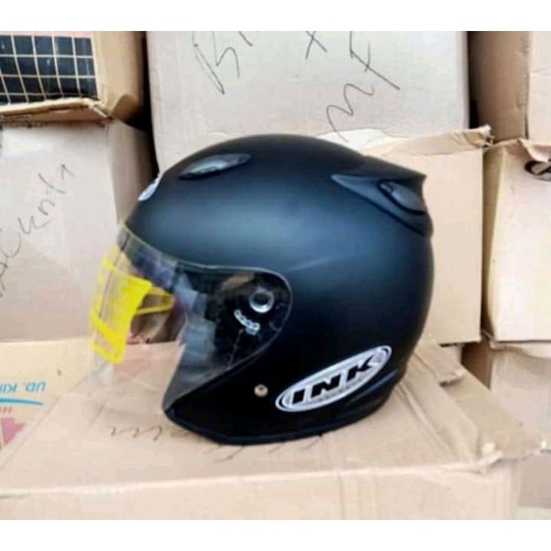 Jual PROMO HELM INK RETRO harga 90.000 ribuan SNI FREE PAKKING BOX ...