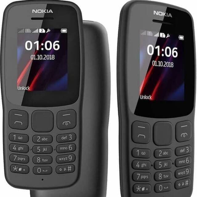 Jual HANDPHONE NOKIA JADUL 106 DUAL SIM CARD / HP MURAH | Shopee Indonesia