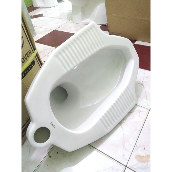 Jual closet Jongkok push Toto ce9 body onli | Shopee Indonesia