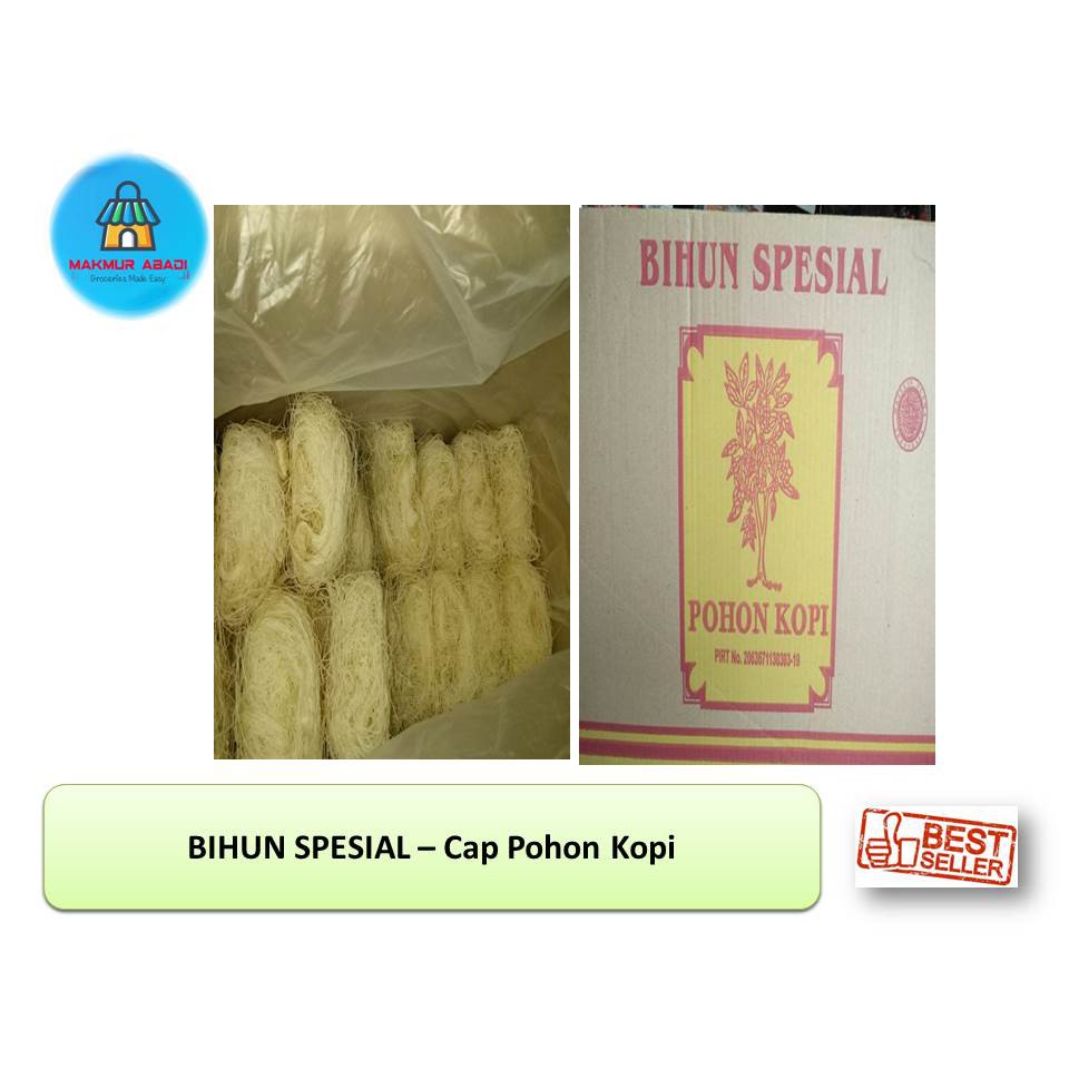 Jual Bihun Spesial Cap Pohon Kopi 1 kg || Makmur Abadi Official Store ...