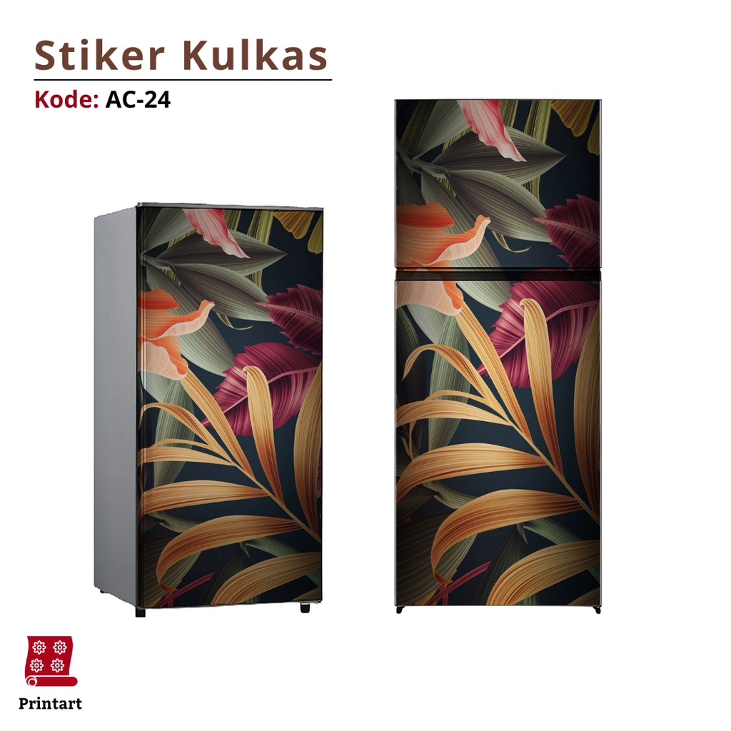 Jual Stiker kulkas 1 pintu dan Stiker Kulkas 2 pintu Aesthetic Kode AC ...