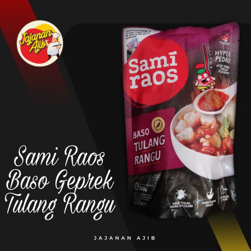 Jual Baso Tulang Rangu Sami Raos | Shopee Indonesia