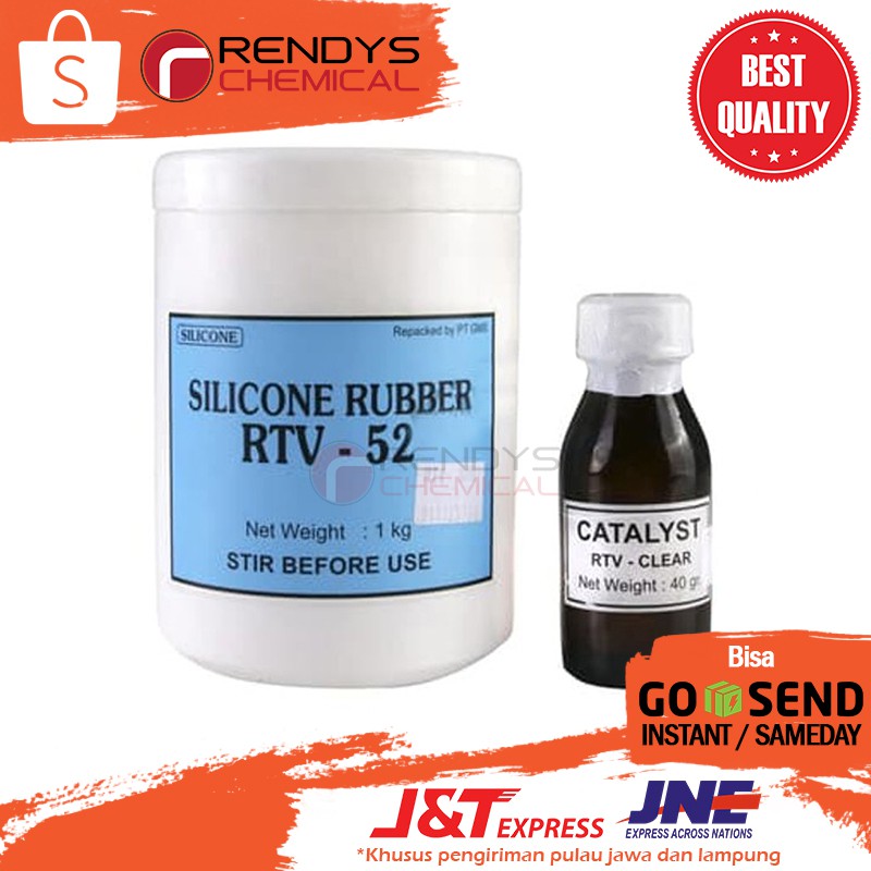 Jual Silicone Rubber RTV-52 1 Kg | Shopee Indonesia
