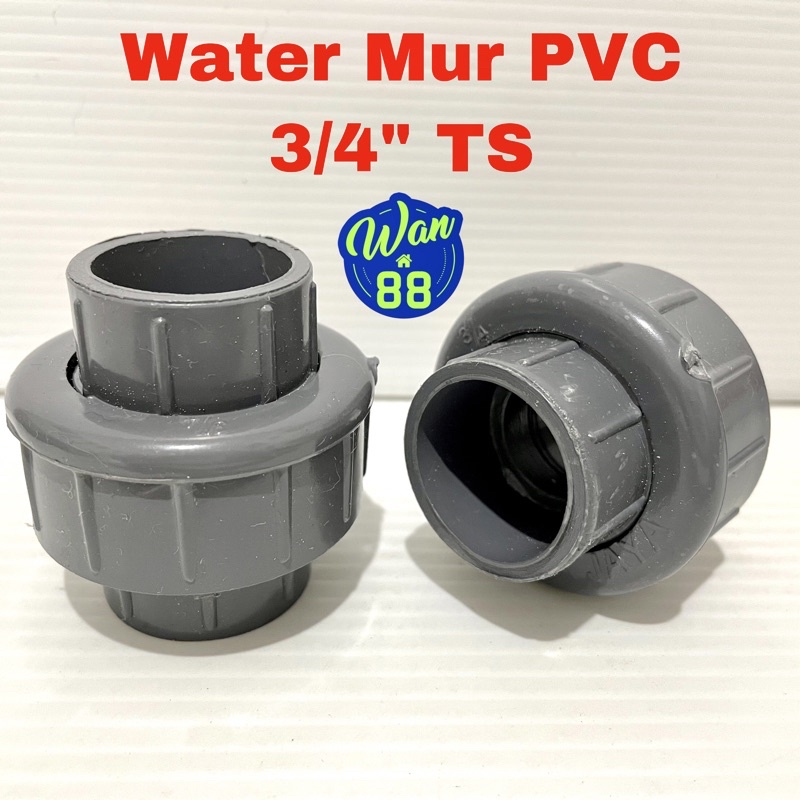 Jual Water mur PVC Jaya TS 3/4" Union sok PVC polos | Shopee Indonesia