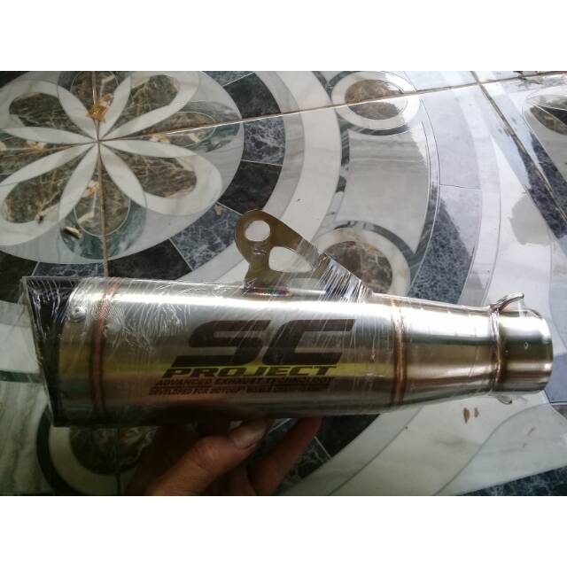Jual Slincer knalpot SC PROJECT versi terbaru diameter 50mm bisa untuk ...