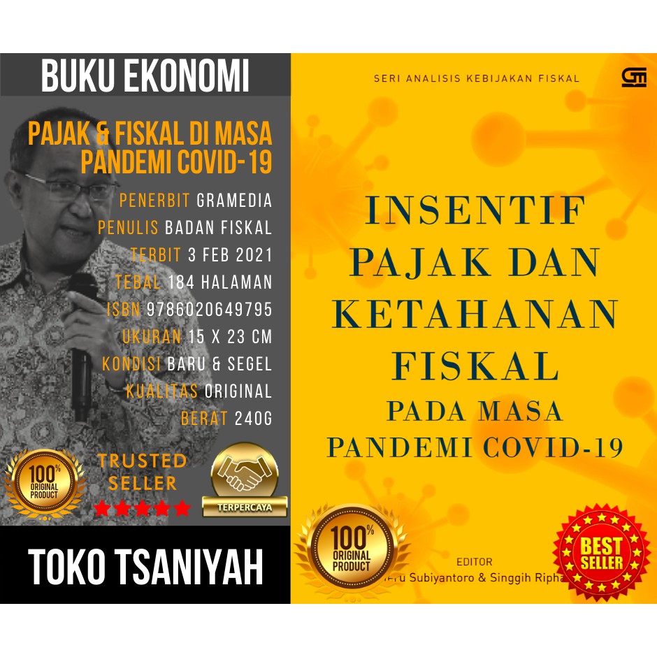 Jual Buku Kebijakan Publik Insentif Pajak & Ketahanan Fiskal di Masa Pandemi Covid 19 Buku ...