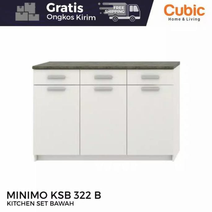 Jual Rak Piring Lemari Dapur Bawah Kitchen Set Bawah Terlaris Laci ...