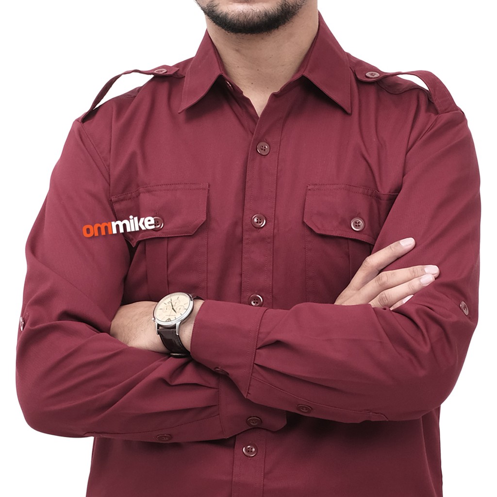 Jual Kemeja PDL / Lapangan / PDH / Kerja / Seragam Dinas Lengan Panjang ...