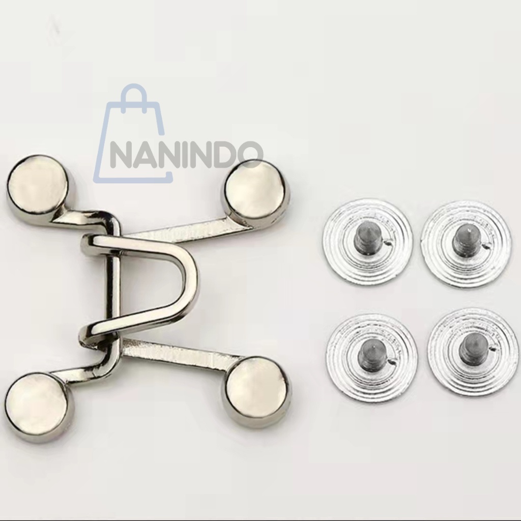 Jual 1 Set Kancing Jeans Daisy Lepas Pasang Korea Koleksi Pinggang ...