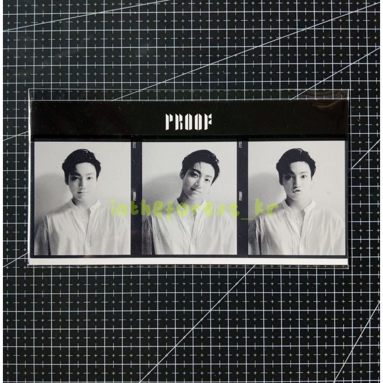 Jual PC/PHOTOCARD PHOTOSTRIP BTS PROOF BENEFIT WEVERSE SET STANDARD (RM JIN SUGA JHOPE V JIMIN ...