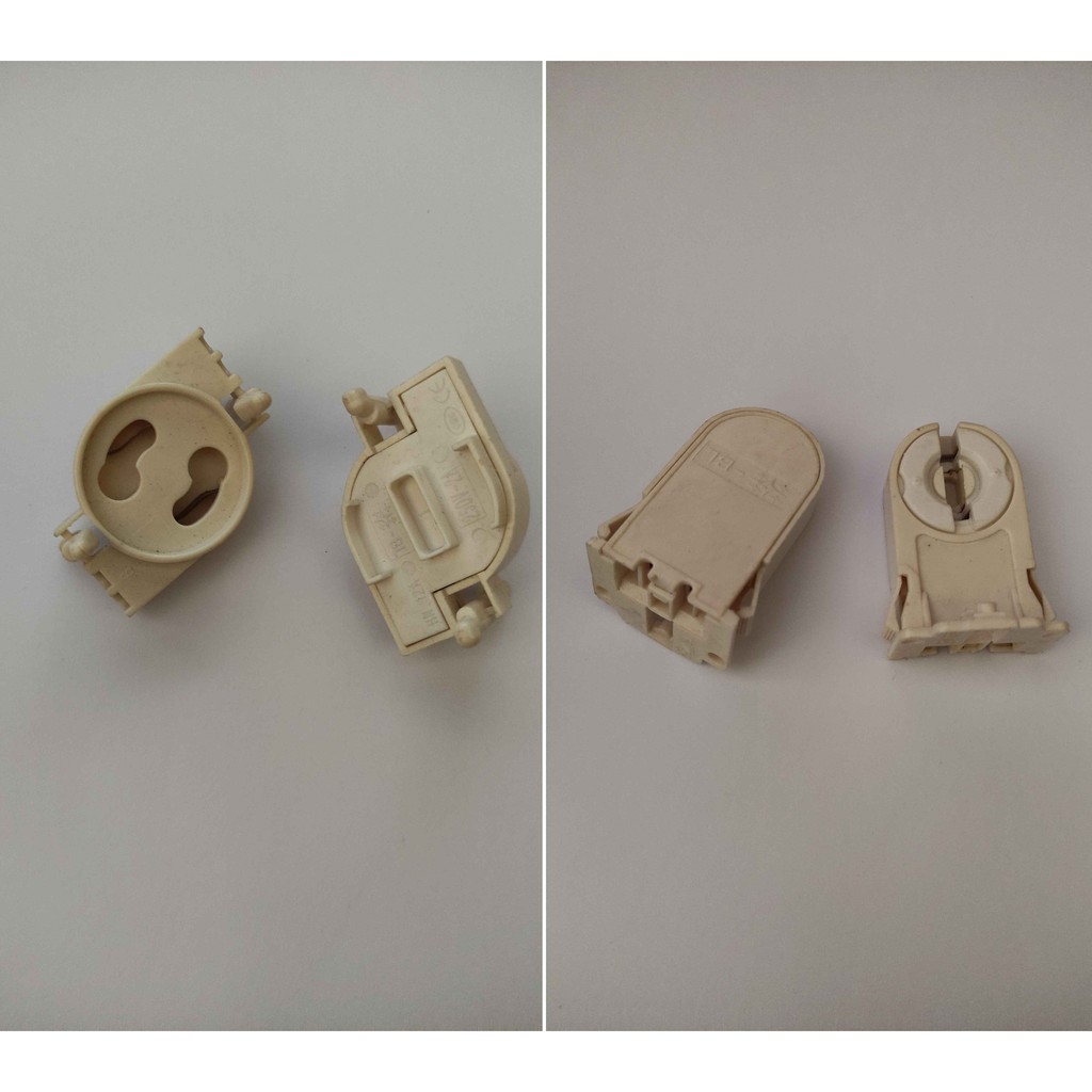 Jual Kaki Lampu TL Kaki TL Dudukan Fitting starter lampu neon Fitting ...