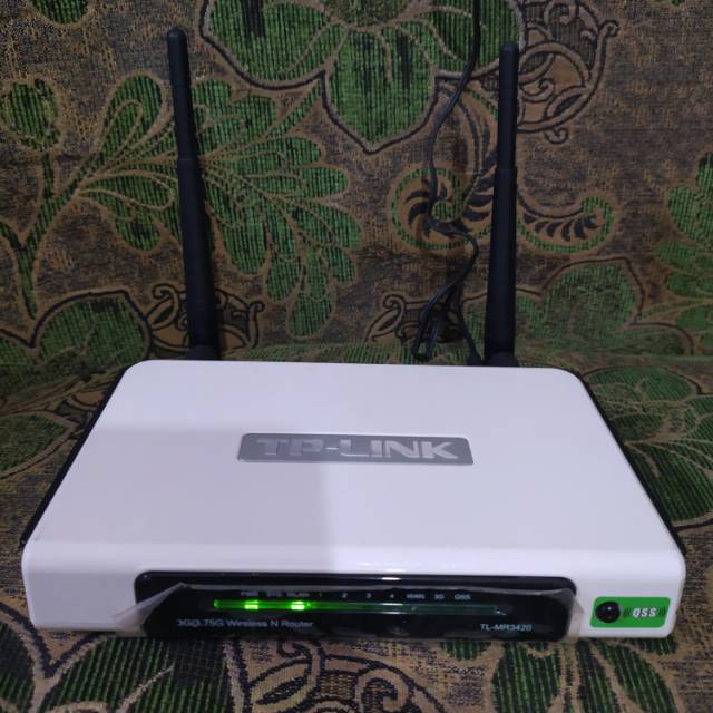 Jual Router TP-LINK MR3420 v1 3G/3,7G wireless router | Shopee Indonesia