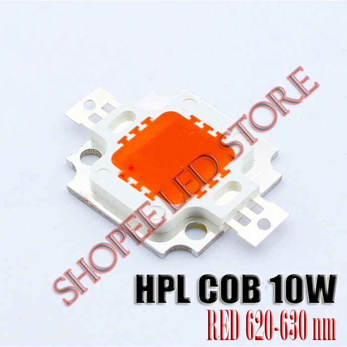 Jual SALE.... !!! MERAH HPL LED 10 WATT COB RED LAMPU SOROT WARNA MERAH ...