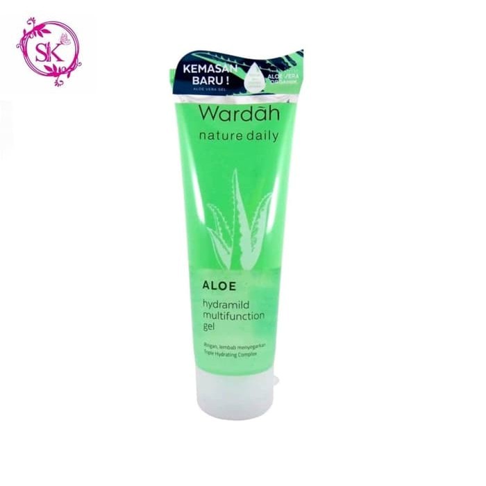 Jual [ Wardah ] Aloe Vera Hydramild Gel Daily Lotion Nature | Shopee ...