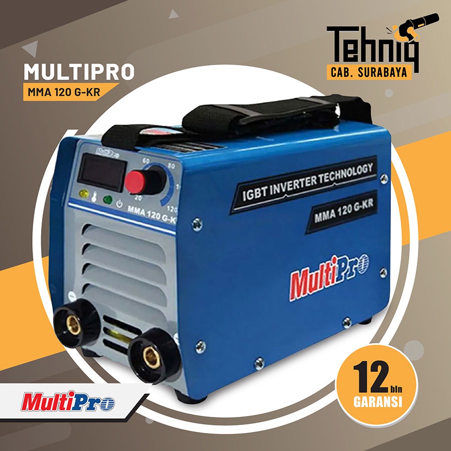 Jual MESIN LAS LISTRIK MULTIPRO MMA 120 G-KR INVERTER WELDING | Shopee ...